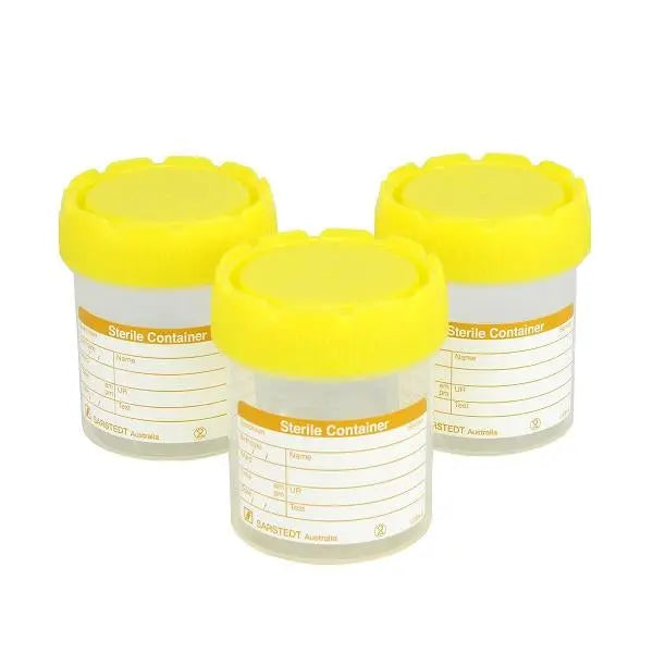 Sarstedt Specimen Container Sterile 70ml - Vet Equip Australia