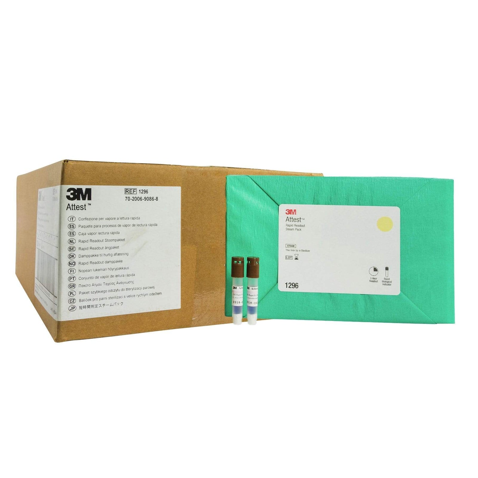 3M Attest Biological Indicator Test Packs - Vet Equip Australia