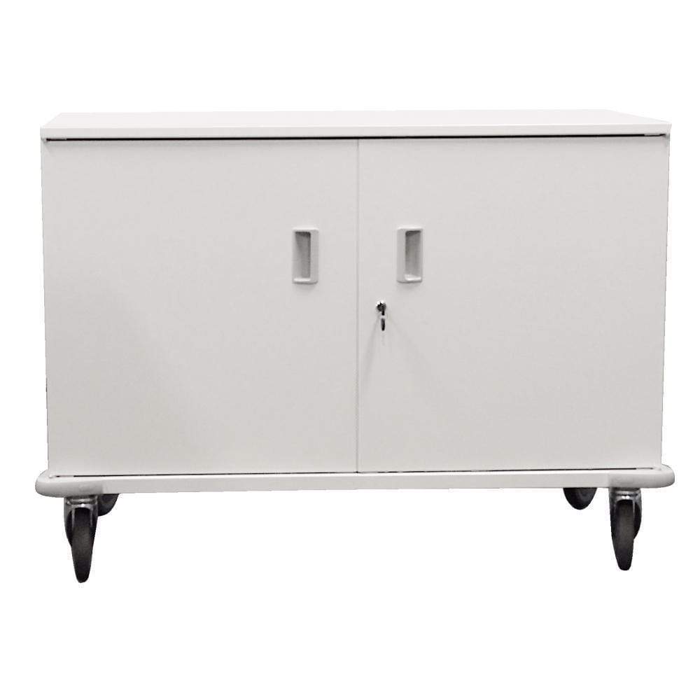 Clinicart CSSD Case Cart Transport Trolley White - Vet Equip Australia