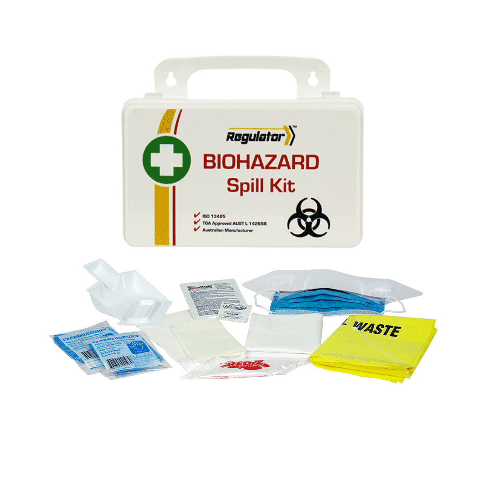 REGULATOR Biohazard Spill Kit - Vet Equip Australia