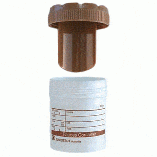 Sarstedt 70 Ml Fecal Containers 809924027 - Vet Equip Australia